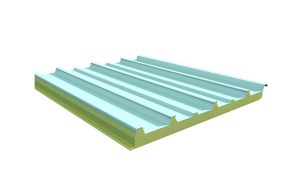 Photovoltaic Roof Integrated Panel - Sandwich Panel, Steel Structure ...