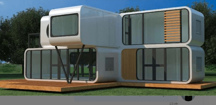 Tseason Apple Cabin - Sandwich Panel, Steel Structure, Modular House ...