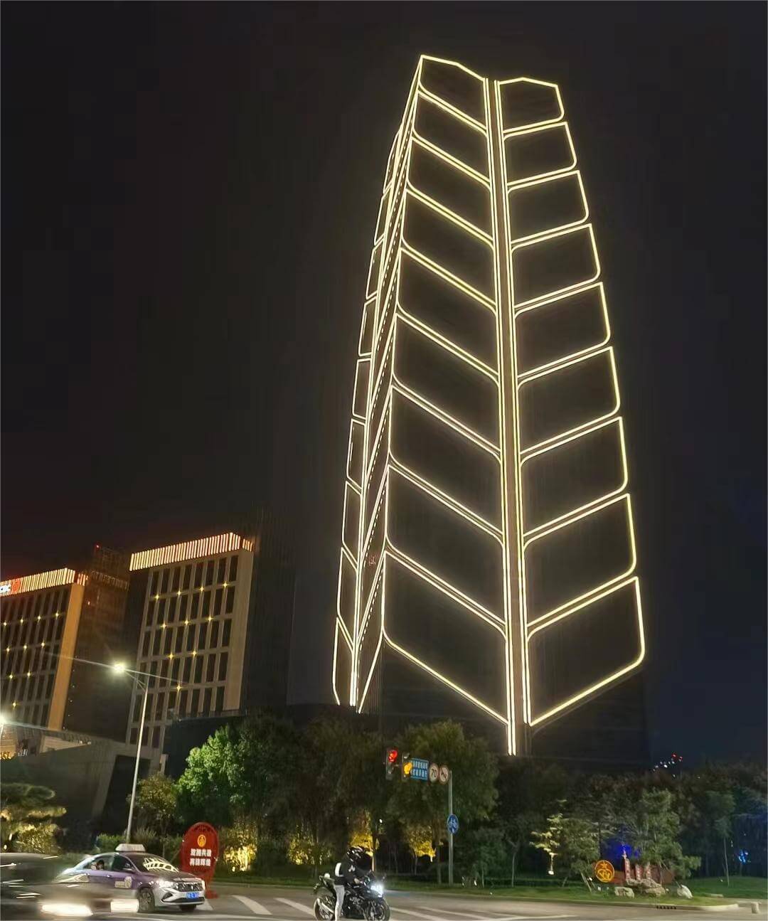 Xinxiang International Business Center Project - Sandwich Panel, Steel ...