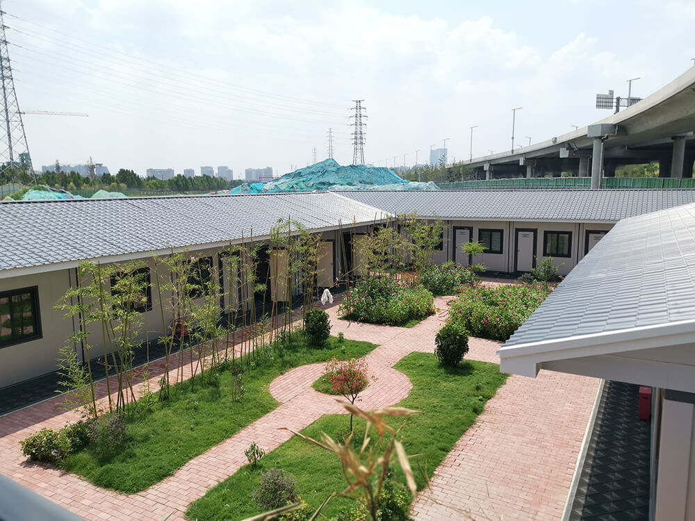 Henan First Construction Engineering Group Office - Sandwich Panel ...