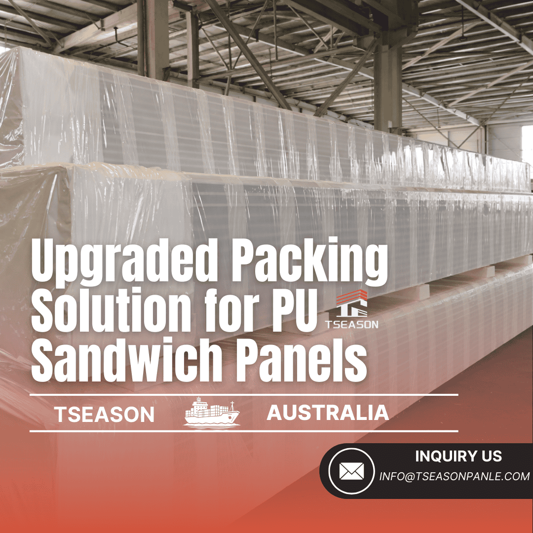 Upgraded Packing Solution for PU Sandwich Panels | Safe Shipping to ...